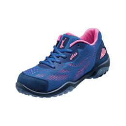 Sicherheitsschuh Atlas SCHUHE "GX 100 ESD" Gr. 38, blau (blau, pink), 38, Obermaterial: 100% Nylon NY., Schuhe