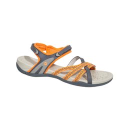 Sandale Hi-Tec "Savanna II", Herren, Gr. 36, grau (grau, orange), Obermaterial: 100% Synthetik synthetic., Schuhe Sandale