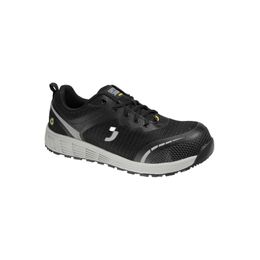 Sicherheitsschuh SAFETY JOGGER WORKS "Ecodempo Low" Gr. 42, schwarz, 42, Obermaterial: 100% Synthetik synthetic., Schuhe