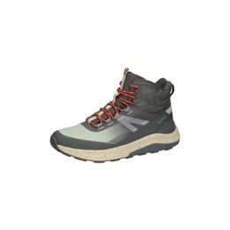 Waldl&auml;ufer Trekkingschuh WALDL&Auml;UFER "H-CARL", Damen, Gr. 10,5 (45), dunkelgr&uuml;n, mint, Synthetik, Textil, Schuhe Trekkingschuh, Outdoorschuh, Schn&uuml;rboots, Wanderschuh, waterproof, Komfortweite H