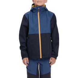 Outdoorjacke McKINLEY "JU.-FUNKTIONS-JACKE TERANG II SHL B", Jungen, Gr. 176, navy, navy, Web, Obermaterial: 100% Polyester, kontrastfarbene Details, Basic h&uuml;ftbedeckend, elastischer Bund mit Gummizug, Jacken Outdoorjacke, kontrastfarbige Zipper, Colorblocking-Look