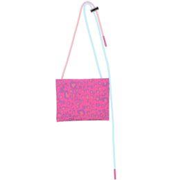 Schultertasche Fritzi aus Preussen "Fritzi ME Cross Leo", Damen, Gr. B/H/T: 1cm x 17,5cm x 24cm, pink, Nylon, Taschen Schultertasche, im tollen Leo-Design