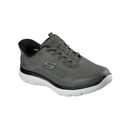 Sneaker Skechers "Summits", Herren, Gr. 41, gr&uuml;n (oliv), Obermaterial: 100% Textilmaterial TEXMAT., Schuhe Sneaker