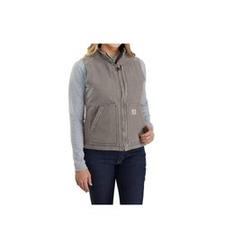Fleeceweste Carhartt "Sherpa", Herren, Gr. M, grau, Obermaterial: 100% Baumwolle CO., Westen Fleeceweste
