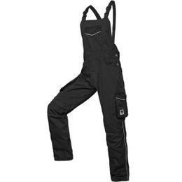 Latzhose SHIELD Protect "Protect Bicolor Latzhose", Gr. 48, EURO, schwarz, Obermaterial: 65% Polyester PES. 35% Baumwolle CO., Hosen