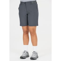 Shorts WHISTLER "Barrie", Herren, Gr. 44, EURO-Gr&ouml;&szlig;en, stahlblau, 94% Polyester, 6% Elasthan, unifarben, kurz, Hosen Shorts, relaxed fit