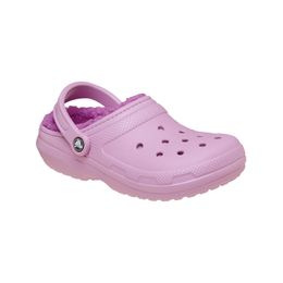 Clog Crocs "Classic Lined", Damen, Gr. 36, lila, Obermaterial: 50% Polyester PES. 50% Sonstiges Material (Ananasfaser) AM_PF ., Schuhe Clog