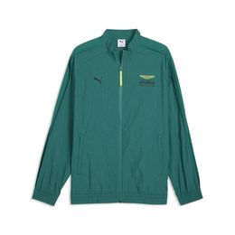 Sweatjacke Puma "Puma x ASTON MARTIN ARAMCO F1 TEAM T7 Trainingsjacke Herren", Herren, Gr. XXL, gr&uuml;n lux, Obermaterial: 7% Polyester, 93% Nylon. Taschenfutter: 7% Polyester, 93% Nylon. Einsatz: 100% Nylon, Sweatjacken Sweatjacke