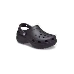 Clog Crocs "Classic", Damen, Gr. 37, schwarz, Obermaterial: 50% Polyester PES. 50% Sonstiges Material (Ananasfaser) AM_PF ., Schuhe Clog