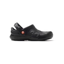 Clog SCHUZZ "Pro", Damen, Gr. 38, schwarz, Obermaterial: 100% Gummi rubber., Schuhe Clog