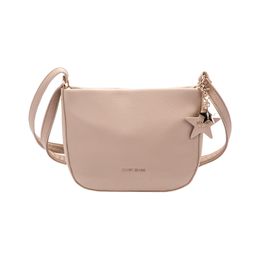 JOOP! Schultertasche JOOP JEANS "salve stella shoulderbag shz", Damen, Gr. B/H/T: 24cm x 19cm x 6,5cm, bleached sand, Lederimitat, Taschen Schultertasche, Damen Umh&auml;ngetasche, Handtasche mit Rei&szlig;verschluss