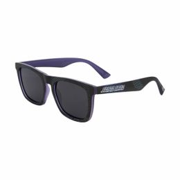 Sonnenbrille Santa Cruz "STRIP SUNGLASSES", Damen, wei&szlig; collage, schwarz, Sonnenbrillen Sonnenbrille, f&uuml;r sportliche Aktivit&auml;ten, sportlicher Stil, leichtes Design