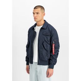 Bomberjacke Alpha Industries "CWU-36/P TT Light", Herren, Gr. XL, rep.blau, Obermaterial: 100% Nylon, Jacken Bomberjacke