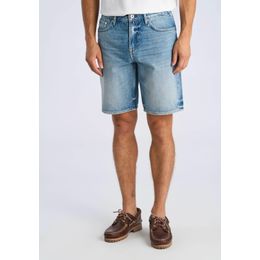 Shorts Junk De Luxe "Jeans-Shorts Loose Fit", Herren, Gr. L, heavy wash, Obermaterial: 100% Baumwolle, loose fit, Hosen Shorts