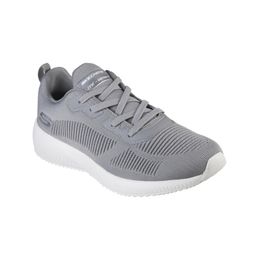 Wanderschuh Skechers "Squad", Damen, Gr. 42,5, grau (hellgrau), Obermaterial: 100% Textilmaterial TEXMAT., Schuhe Wanderschuh