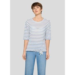 Print-Shirt Rabe "T-Shirt", Damen, Gr. 44, hellblau, 83%Baumwolle, 11%Polyester, 6%Viskose, gerade, Shirts