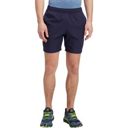 Shorts Energetics "HE.-SHORTS THILO M", Herren, Gr. L, N-Gr, navy schwarz, Obermaterial: 92% Polyester, 8% Elasthan, Hosen Shorts, aus elastischem 4-Wege-Stretchmaterial, mit Mesh-Eins&auml;tzen