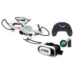 RC-Quadrocopter Jamara "Angle 120 VR Wide Angle Drone Altitude HD FPV Wifi", wei&szlig;, Fernlenkfahrzeuge, KinderB:17,5cm H:4cm T:17,5cm, mit LED-Licht, B:17,5cm H:4cm T:17,5cm