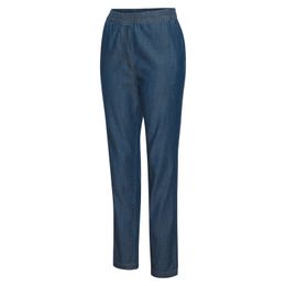H.I.S. H.I.S Damen Jogger Pants, jeansblau, Gr&ouml;&szlig;e 32/34