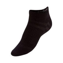 active by Lascana LASCANA ACTIVE Damen Sneakersocken, 7x schwarz, Gr&ouml;&szlig;e 39/42