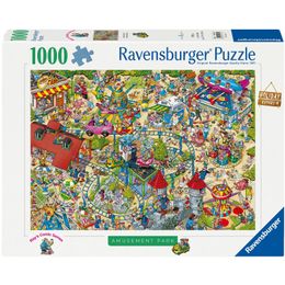 Puzzle Ravensburger "Ray Nicholson: Amusement Park", bunt, Puzzles, KinderB:70cm H:50cm, Pappe, Motiv, Made in Germany, B:70cm H:50cm