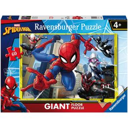 Puzzle Ravensburger "Spidermans Kr&auml;fte", bunt, Puzzles, KinderB:70cm H:50cm, Pappe, Motiv, Made in Europe, B:70cm H:50cm