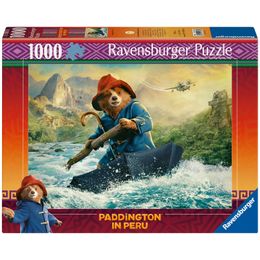 Puzzle Ravensburger "Paddington in Peru", bunt, Puzzles, KinderB:70cm H:50cm, Pappe, Motiv, Made in Germany, B:70cm H:50cm