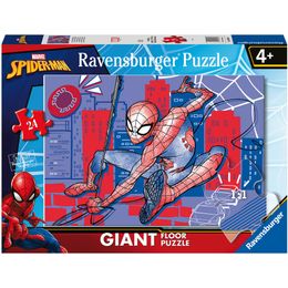 Puzzle Ravensburger "Der Superheld Spiderman", bunt, Puzzles, KinderB:69cm H:49cm, Pappe, Motiv, Made in Europe, B:69cm H:49cm