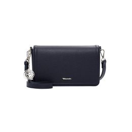 Umh&auml;ngetasche Tamaris "Umh&auml;ngetasche TAS Kim", Damen, Gr. B/H/T: 24cm x 14cm x 4,5cm 0, blau (blau 500), Polyurethan, Taschen Umh&auml;ngetasche
