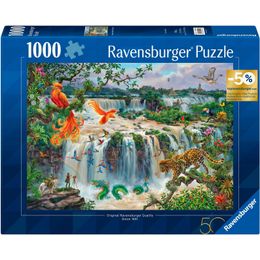 Puzzle Ravensburger "Fantastischer Wasserfall von Iguaz&uacute;", bunt, Puzzles, KinderB:70cm H:50cm, Pappe, Motiv, Made in Germany, B:70cm H:50cm