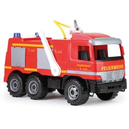 Spielzeug-Feuerwehr LENA "Giga Trucks, Actros", rot, Spielzeugfahrzeuge, KinderB:27cm H:38cm T:63cm, Kunststoff, Made in Europe, B:27cm H:38cm T:63cm