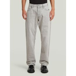 G-Star Raw 5-Pocket-Jeans G-STAR "Dakota Regular Straight Jeans", Herren, Gr. 27, L&auml;nge 32, beached faded dolomite grau, Obermaterial: 79% Baumwolle, 20% Baumwolle, 1% Elasthan, Jeans 5-Pocket-Jeans