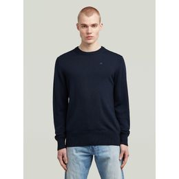 G-Star Raw Longpullover G-STAR "Premium Core Knit", Herren, Gr. XXL, salute, Obermaterial: 100% Wolle, Pullover Longpullover