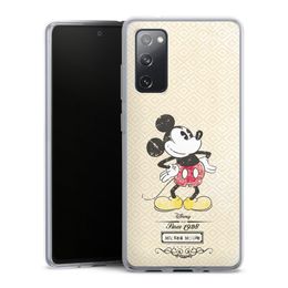 DeinDesign Galaxy S20 FE Handy Silikon H&uuml;lle Case transparent Handyh&uuml;lle Official Licensed Product Mickey Mouse Disney Silikon Case