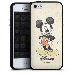 DeinDesign iPhone SE (2016-2019) Handy Silikon H&uuml;lle Case schwarz Handyh&uuml;lle Water Colour Official Licensed Product
