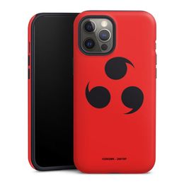 DeinDesign iPhone 12 Pro Handy Panzer Handyh&uuml;lle robuste Outdoor H&uuml;lle Schutzh&uuml;lle matt Official Licensed Product Naruto Shippuden Sharingan Tough Case