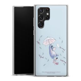 DeinDesign Galaxy S22 Ultra Handy Silikon H&uuml;lle Case transparent Handyh&uuml;lle Official Licensed Product Winnie The Pooh Eeyore Disney Silikon Case