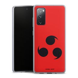 DeinDesign Galaxy S20 FE 5G Handy Silikon H&uuml;lle Case transparent Handyh&uuml;lle Naruto Shippuden Sharingan Official Licensed Product Silikon Case