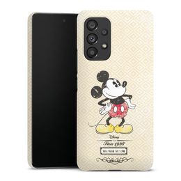 DeinDesign Galaxy A53 5G Handy Premium Case Smartphone Handyh&uuml;lle Schutzh&uuml;lle gl&auml;nzend Official Licensed Product Mickey Mouse Disney Premium Case