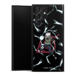DeinDesign Galaxy S22 Ultra Handy Silikon H&uuml;lle Case schwarz Handyh&uuml;lle Naruto Shippuden Official Licensed Product Kakashi