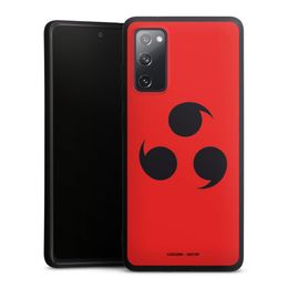 DeinDesign Galaxy S20 FE 5G Handy Premium Silikon H&uuml;lle Handyh&uuml;lle schwarz Case Naruto Shippuden Sharingan Official Licensed Product Silikon Premium Case