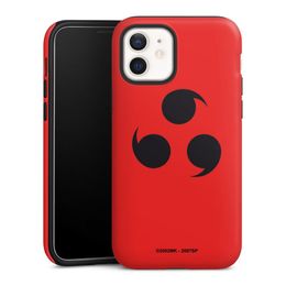 DeinDesign iPhone 12 mini Handy Panzer Handyh&uuml;lle robuste Outdoor H&uuml;lle Schutzh&uuml;lle matt Naruto Shippuden Sharingan Official Licensed Product Tough Case