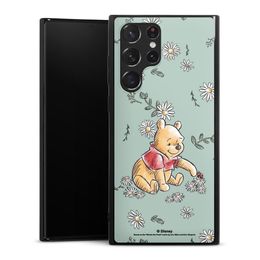 DeinDesign Galaxy S22 Ultra Handy Silikon H&uuml;lle Case schwarz Handyh&uuml;lle Disney Winnie The Pooh Official Licensed Product