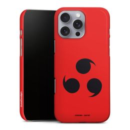 DeinDesign iPhone 16 Pro Max Handy Premium Case Smartphone Handyh&uuml;lle Schutzh&uuml;lle gl&auml;nzend Official Licensed Product Naruto Shippuden Sharingan Premium Case