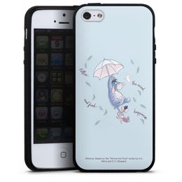 DeinDesign iPhone SE (2016-2019) Handy Silikon H&uuml;lle Case schwarz Handyh&uuml;lle Disney Official Licensed Product Winnie The Pooh Eeyore
