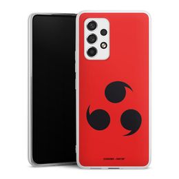 DeinDesign Galaxy A53 5G Handy Silikon H&uuml;lle Case transparent Handyh&uuml;lle Naruto Shippuden Sharingan Official Licensed Product Silikon Case