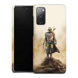 DeinDesign Galaxy S20 FE Handy Premium Case Smartphone Handyh&uuml;lle Schutzh&uuml;lle matt Official Licensed Product The Mandalorian Star Wars Premium Case