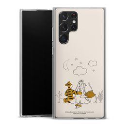 DeinDesign Galaxy S22 Ultra Handy Silikon H&uuml;lle Case transparent Handyh&uuml;lle Disney Winnie The Pooh Official Licensed Product Silikon Case