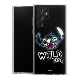 DeinDesign Galaxy S22 Ultra Handy Silikon H&uuml;lle Case transparent Handyh&uuml;lle Lilo & Stitch Disney Official Licensed Product Silikon Case