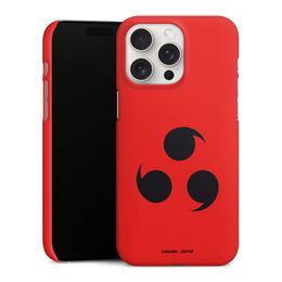 DeinDesign iPhone 15 Pro Max Handy Premium Case Smartphone Handyh&uuml;lle Schutzh&uuml;lle matt Official Licensed Product Naruto Shippuden Sharingan Premium Case
